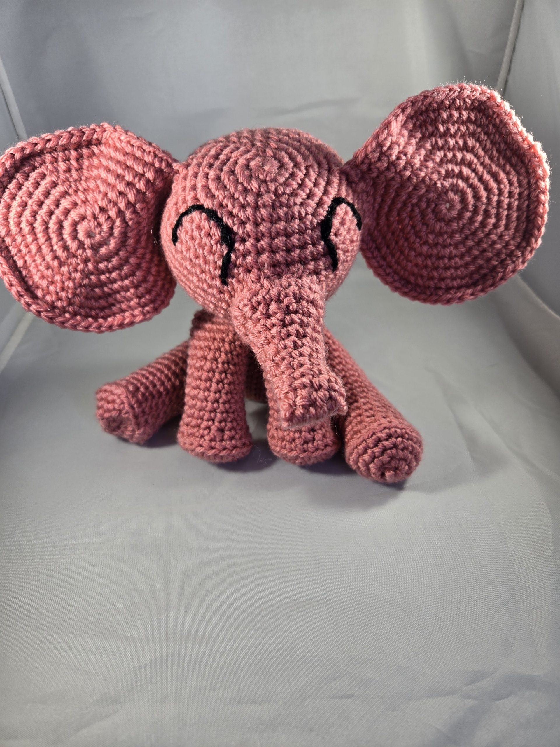 Crochet Elephant Pattern - Bumble Bits and Bobs