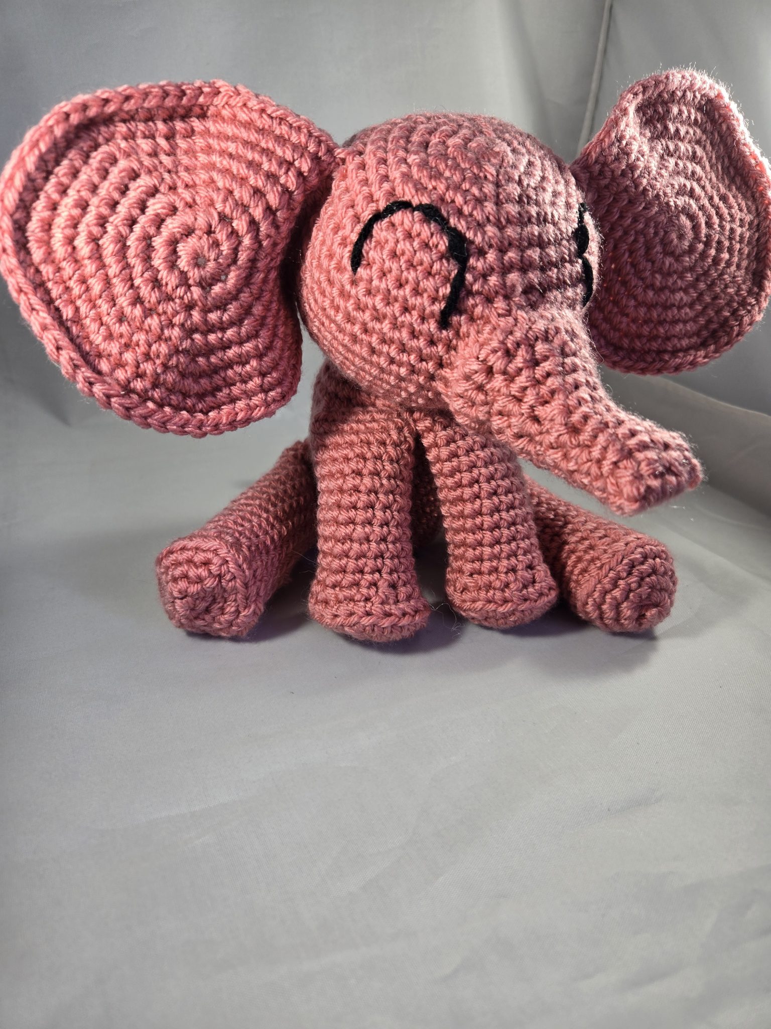 Crochet Elephant Pattern - Bumble Bits and Bobs