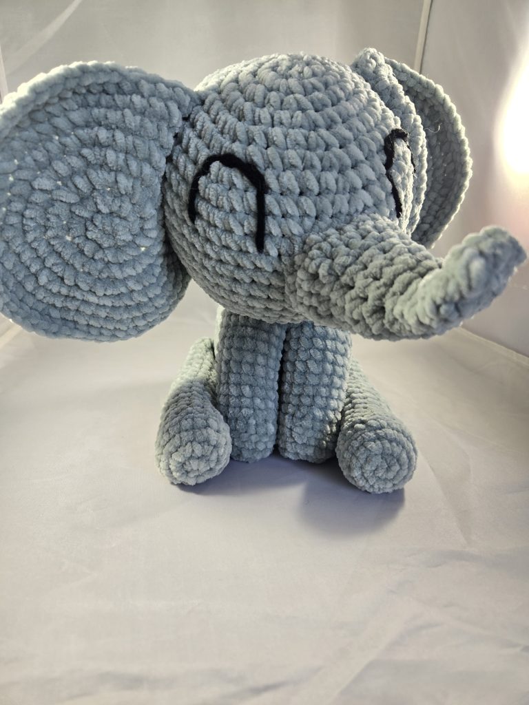 Crochet Elephant Pattern - Bumble Bits and Bobs