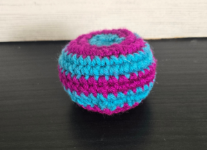 Kick Up Some Fun With This Free Crochet Hacky Sack Pattern! - Bumble ...