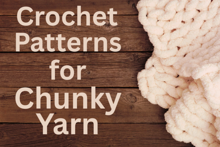 20+ Amazingly Beautiful Free Crochet Patterns for Chunky Yarn! - Bumble ...